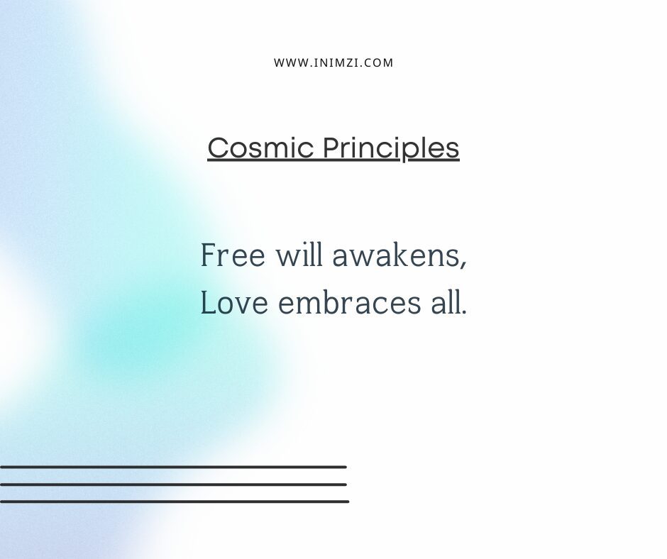 Cosmic Principles - INIMZI - The Infinite Spark Within Cosmic Principles - INIMZI - The Infinite Spark Within